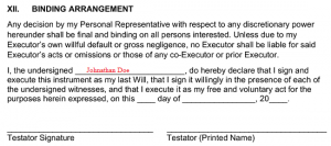 New Jersey Last Will and Testament Form - Will Forms : Will Forms